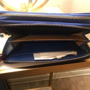 Bags | Royal Blue Wallet | Poshmark
